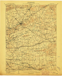 1908 Map of New Holland, PA — High-Res | Pastmaps